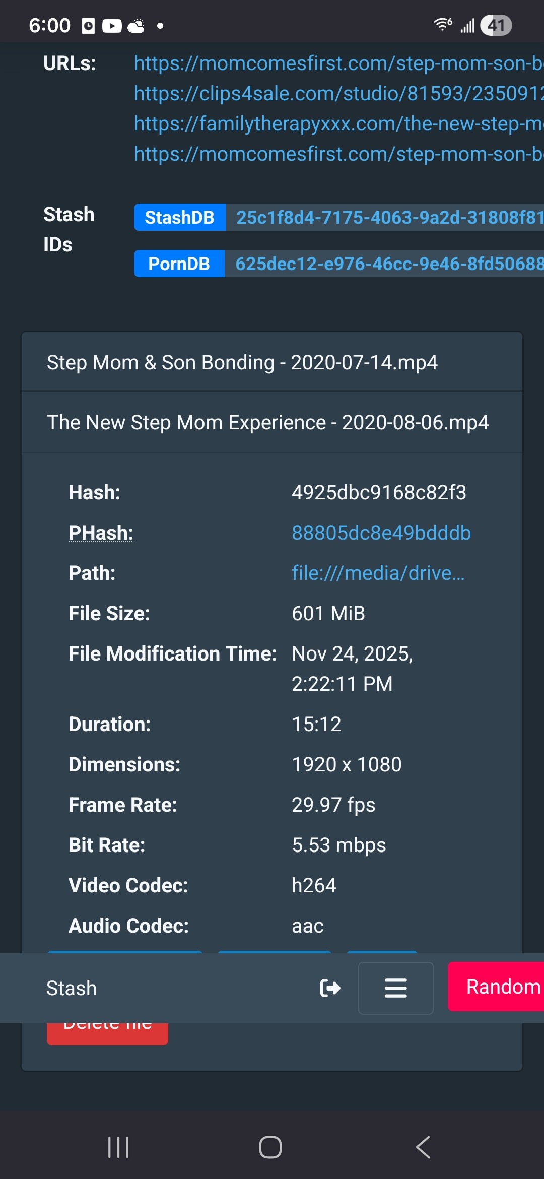 Long text fields causing UI bugs - Bugs - Stash